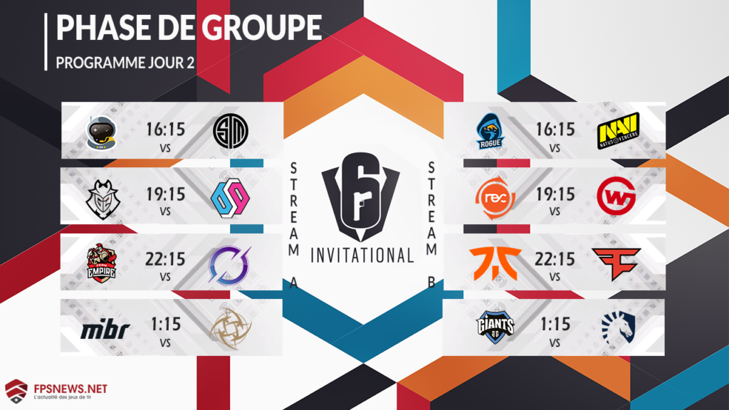 Six Invitational 2020 : Jour 2 (Programme, Twitch Drops, etc.) - FPSNews