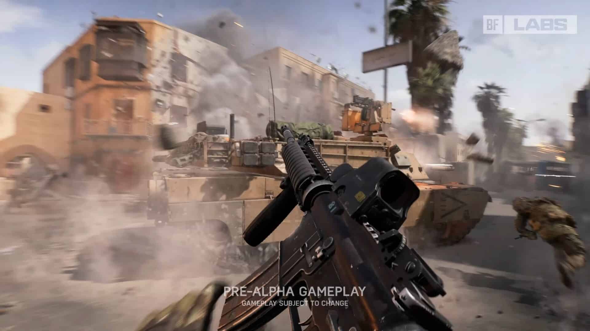Les premières images de gameplay du prochain Battlefield ! - FPSNews